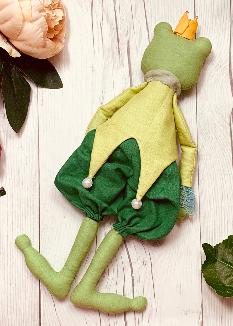 Easy Doll Pattern🌈 Frog Prince – MomDoll